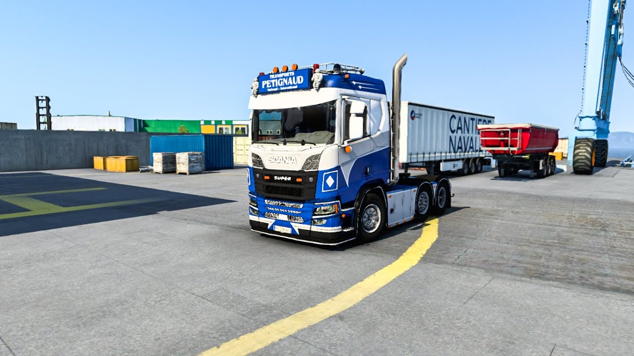 SCANIA R 2016 DELIVERY GAMEPLAY | EUROTRUCK SIMULATOR 2 GAMEPLAY ...