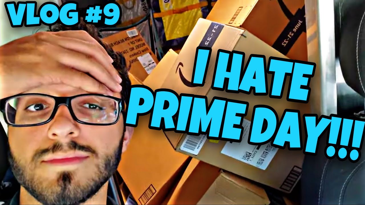 MY PRIME DAY EXPERIENCE!!! (Amazon Delivery Driver Vlog #9) - YouTube