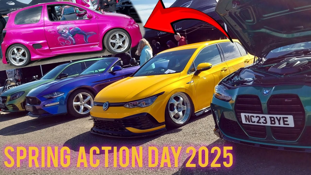 CASTLE COMBE SPRING ACTION DAY 2025! Massive car show - YouTube
