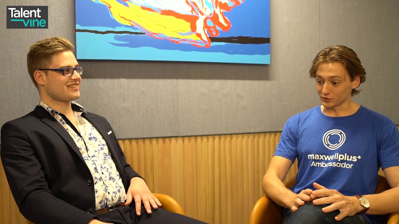TalentVine Interviews Maxwell Plus - YouTube