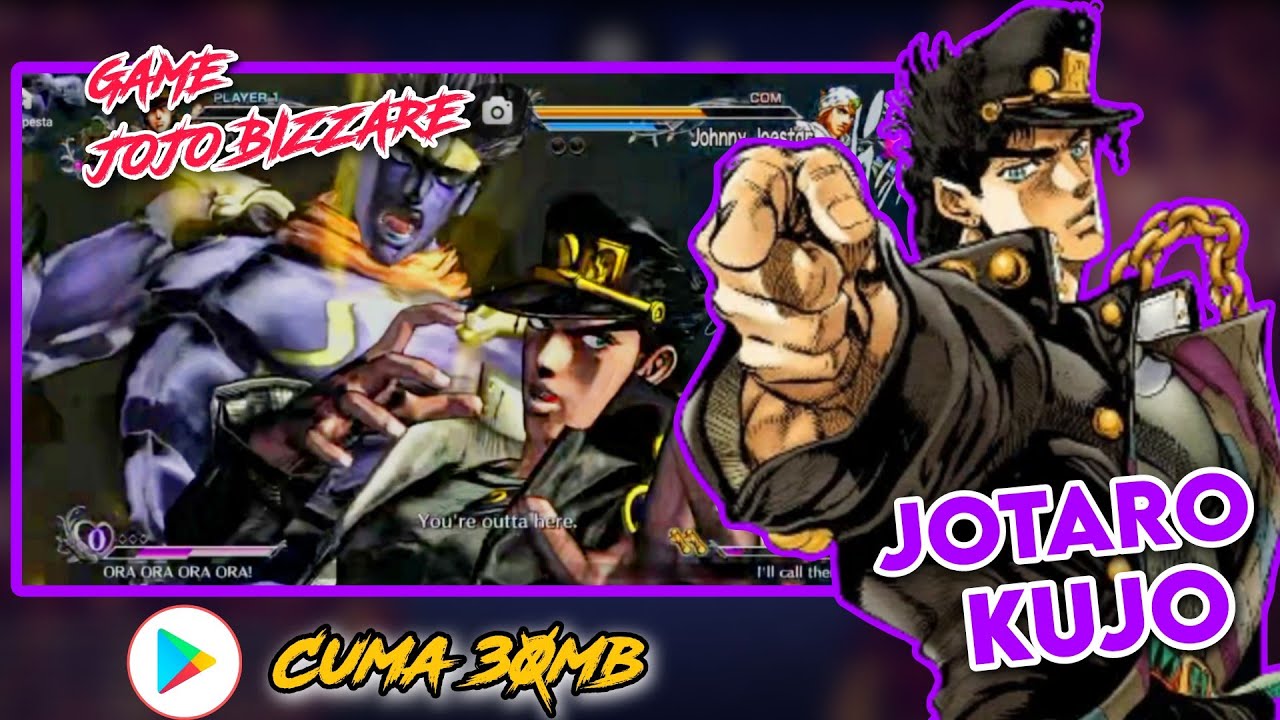 Jotaro Kujo!! Download Dan Main Game Jojo Bizzare Adventure All Star ...