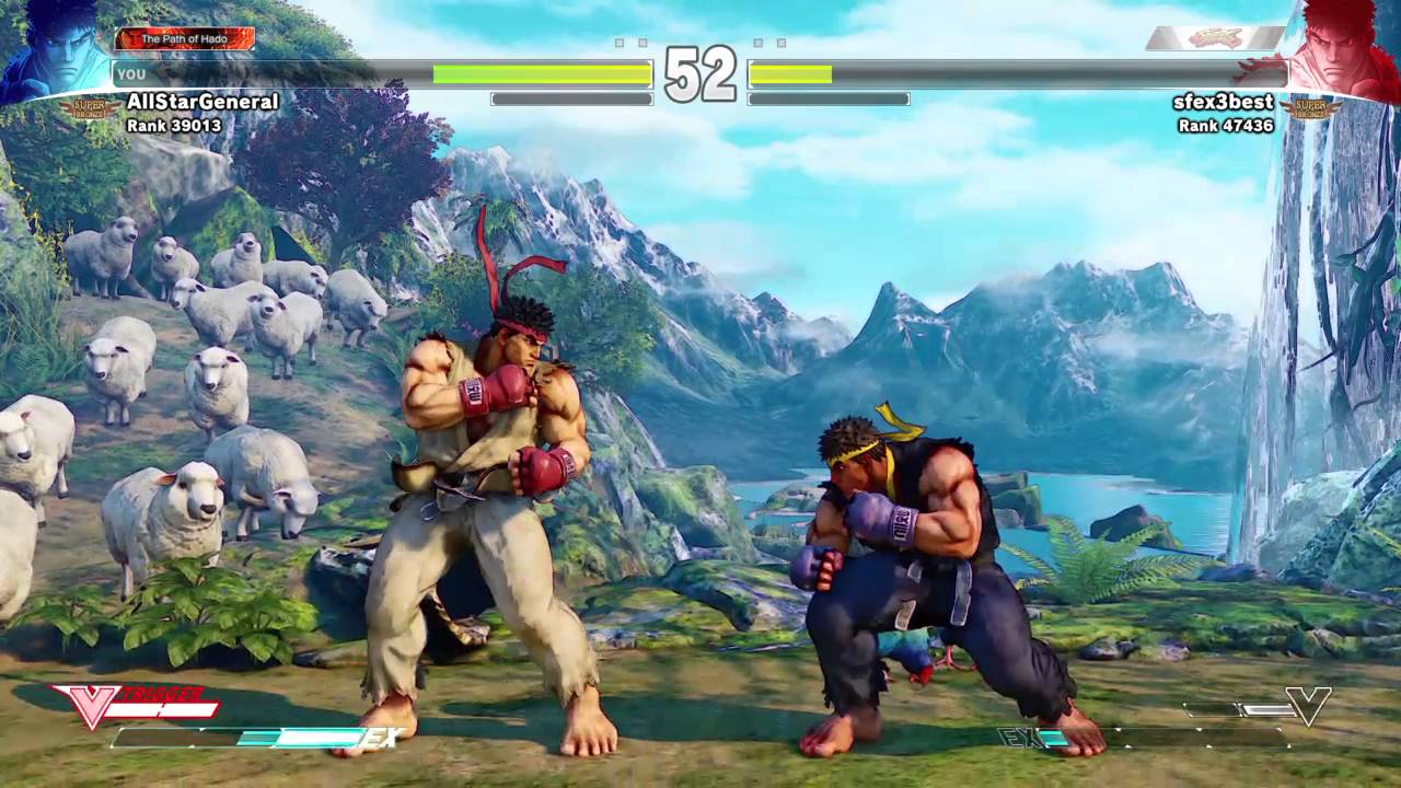 STREET FIGHTER perfect parry finish - YouTube