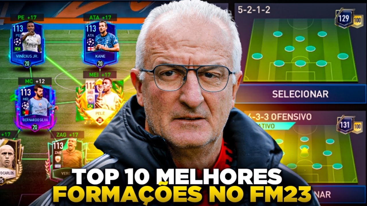 🔥TOP 10 MELHORES FORMAÇÕES PRA X1 NO FIFA 23 MOBILE! - YouTube