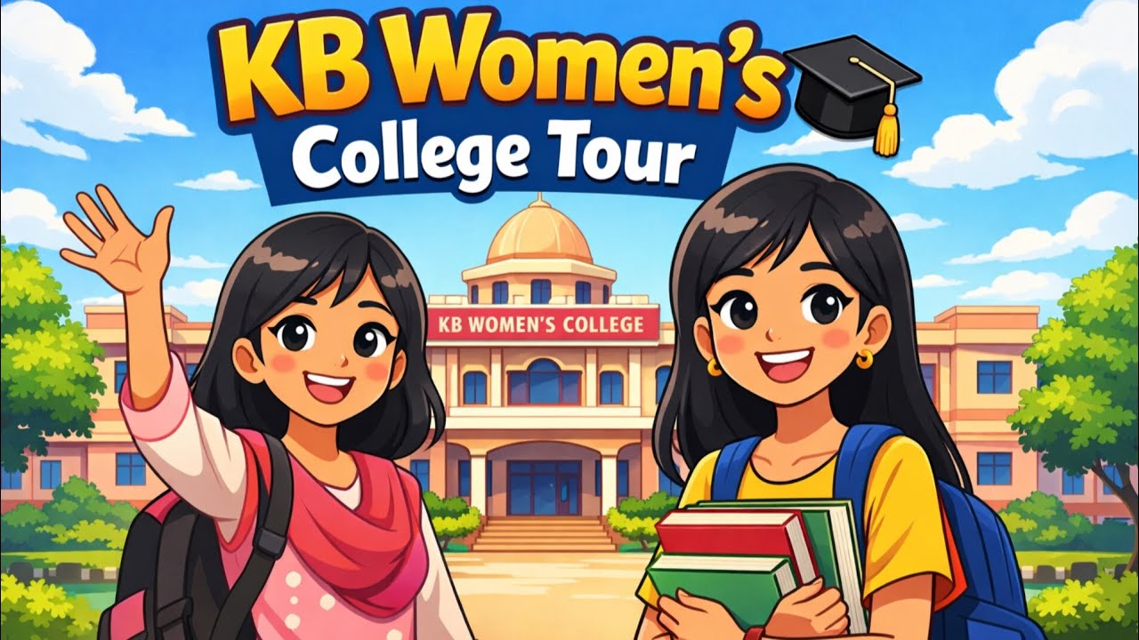 2d animation👉 KB Women’s College Hazaribagh Tour ️ | Girls College Vlog ...