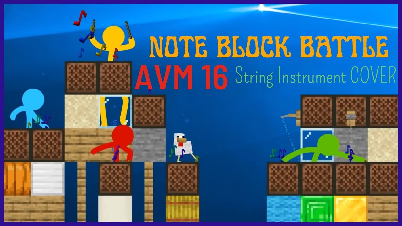 Note Block Battle AvM 16 - Potion Prodigies/Bluegrass Banjo Band, but ...