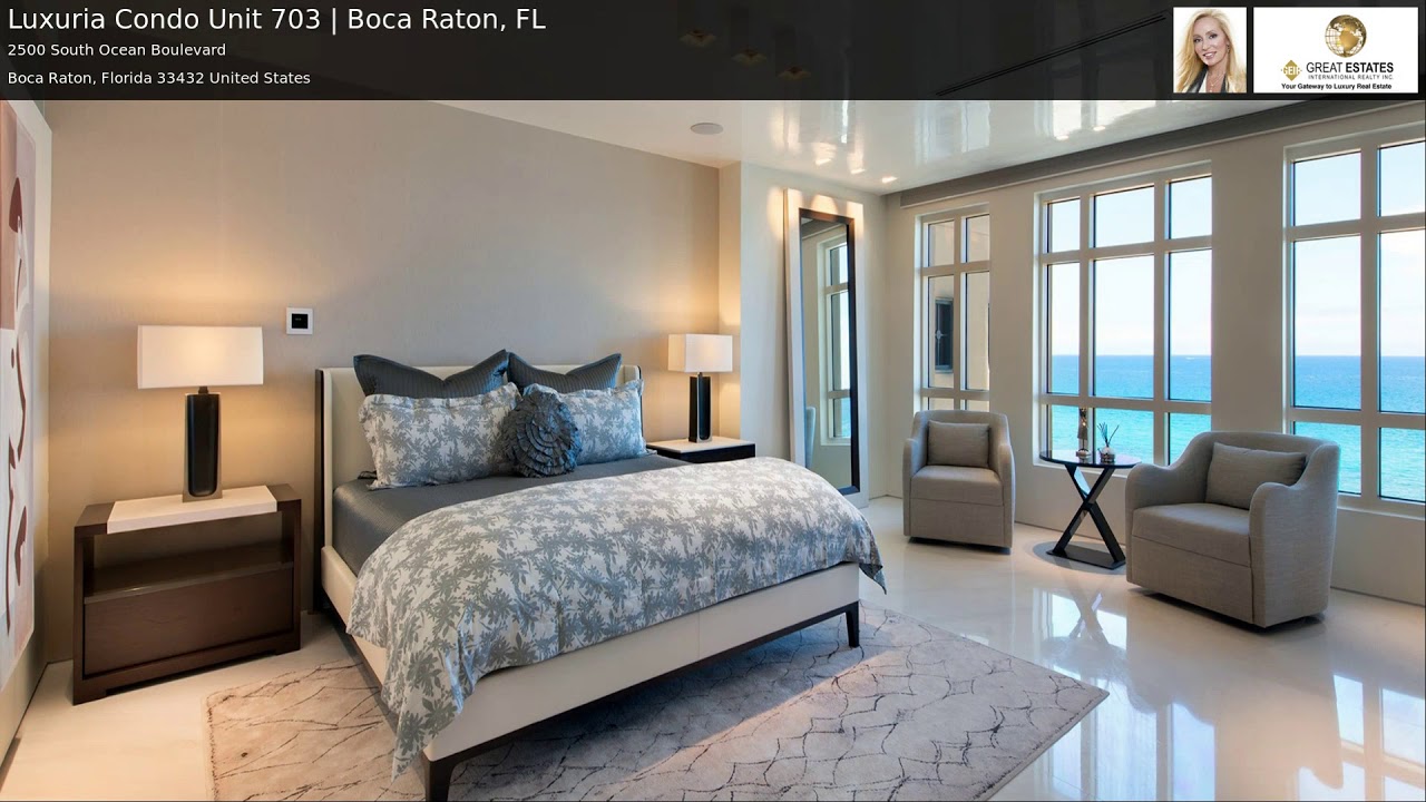 Luxuria Condo Unit 703 | Boca Raton, FL - YouTube