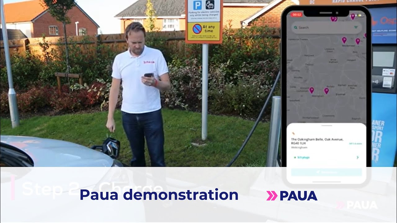 Paua Osprey EV Rapid charging - YouTube