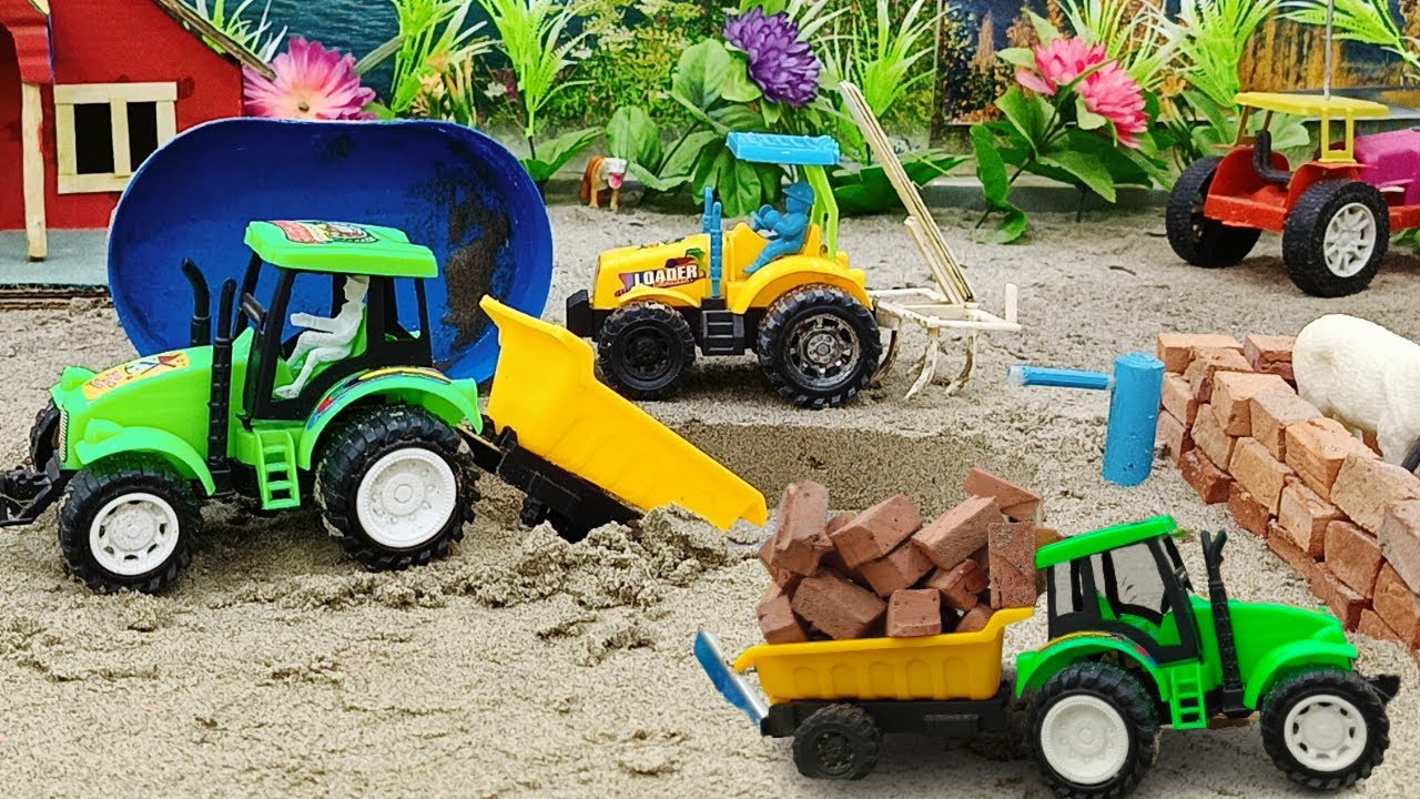 How to make mini motor tractor | science project working model | diy ...