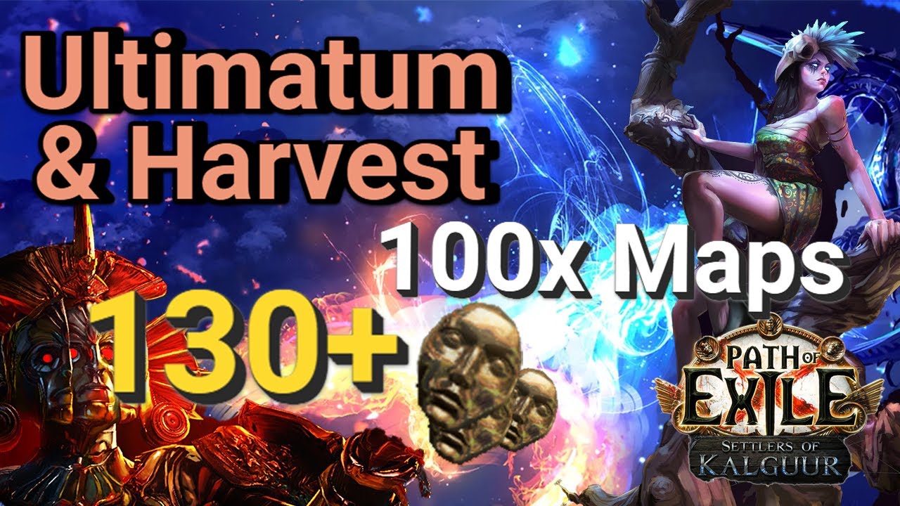 [POE 3.25] I made 130+ Divines with Ultimatum & Harvest without BIG ...