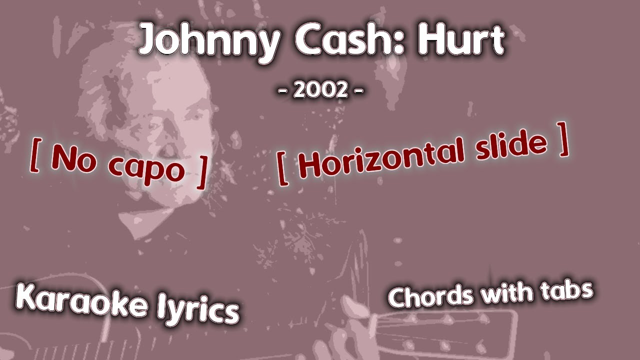 Johnny Cash: Hurt: Horizontal Slide - YouTube