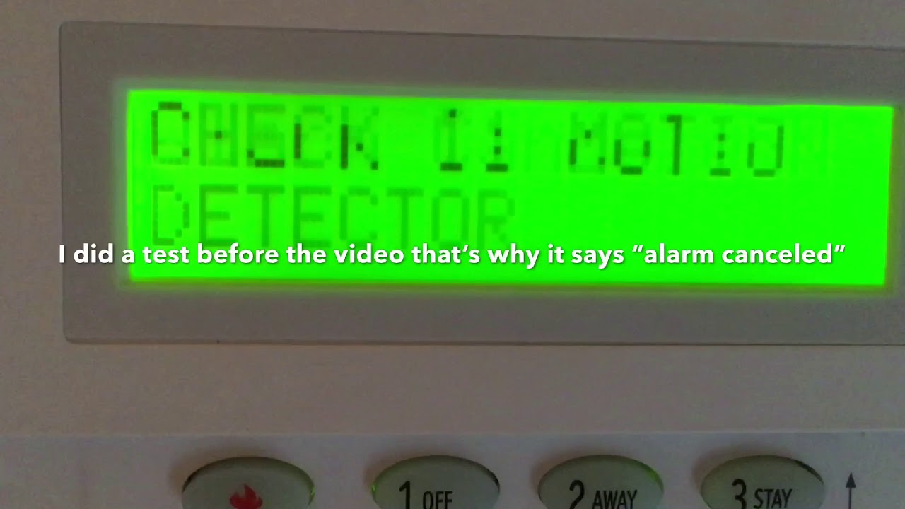 Home security system test #5 - YouTube