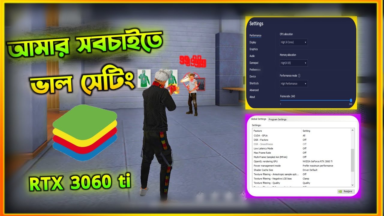 Free Fire Bluestacks 5 Best Settings for High end Pc 😱 Best Settings ...