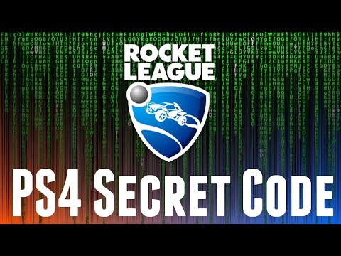 Rocket League Secret Code For PS4 #rocketleague #code #cheat #secret # ...
