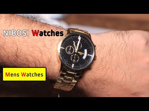 best budget watch unboxing  NIBOSi Watch