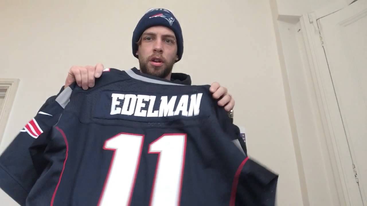 Mary Jersey Patriots 11 Julian Edelman Jersey Review - YouTube