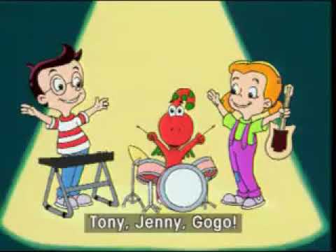 01 My name's Gogo gogo loves english мультик гого (обучающий мультик ...