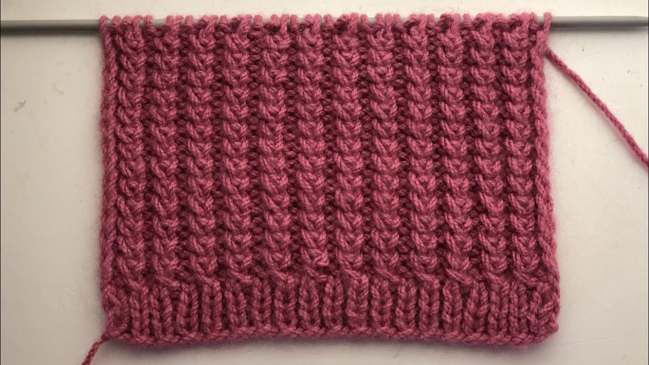 Knitting Design For Sweater And Border - YouTube
