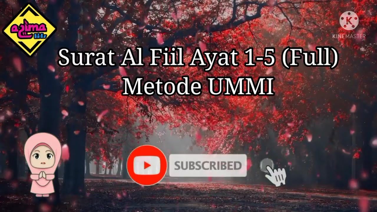 Surat Al Fill Ayat 1 5 Full Metode UMMI - YouTube