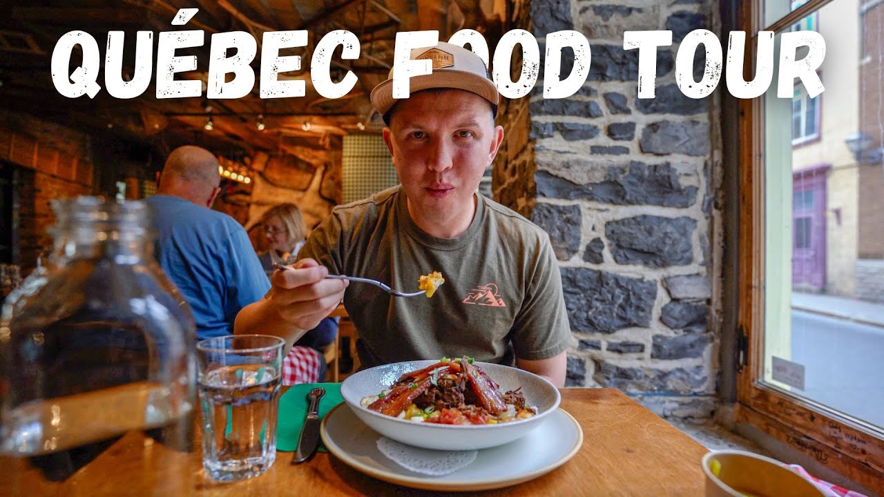 Ultimate Quebec City Food Tour 🇨🇦 - Must Try Dishes & Snacks! - YouTube
