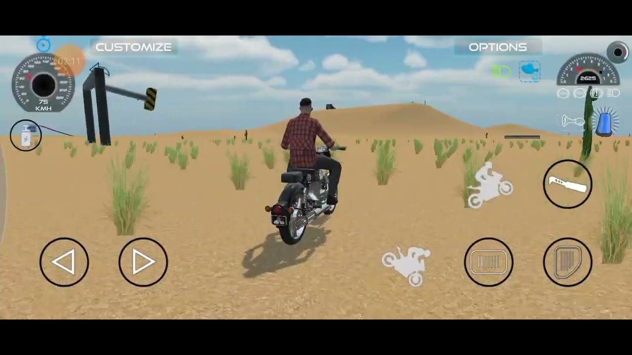 NEW BIKE STUNT BULAT IS A VERY CRAZY#indianbikedriving3d - YouTube