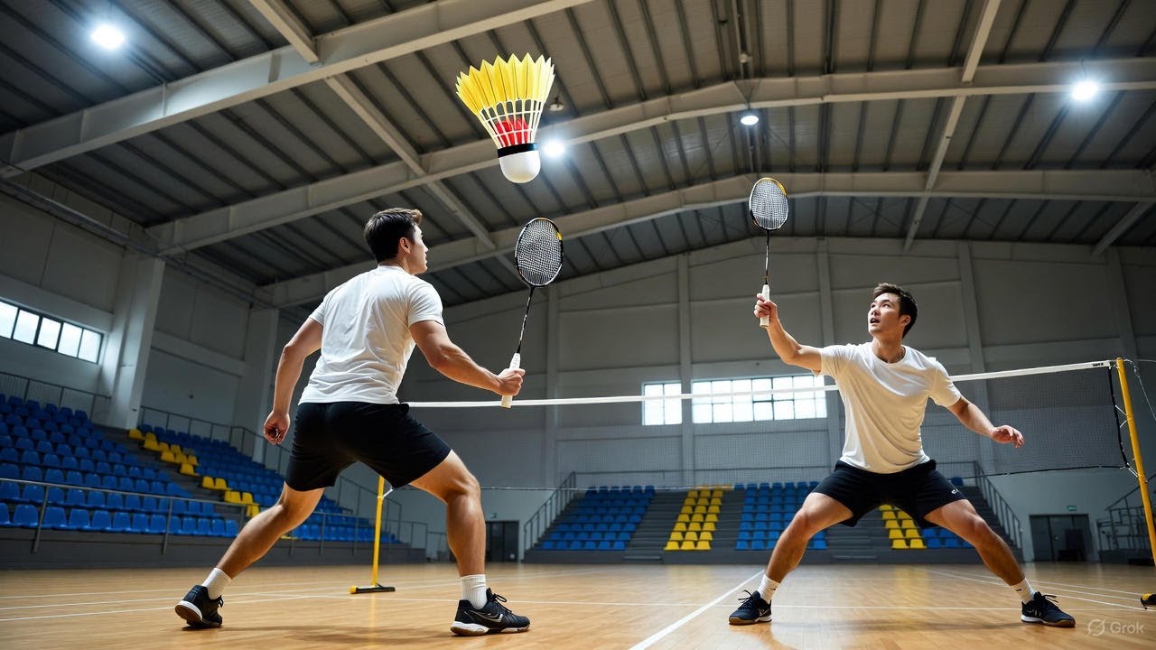 Epic Indoor Badminton Battles – Daily Fun With Friends! - YouTube