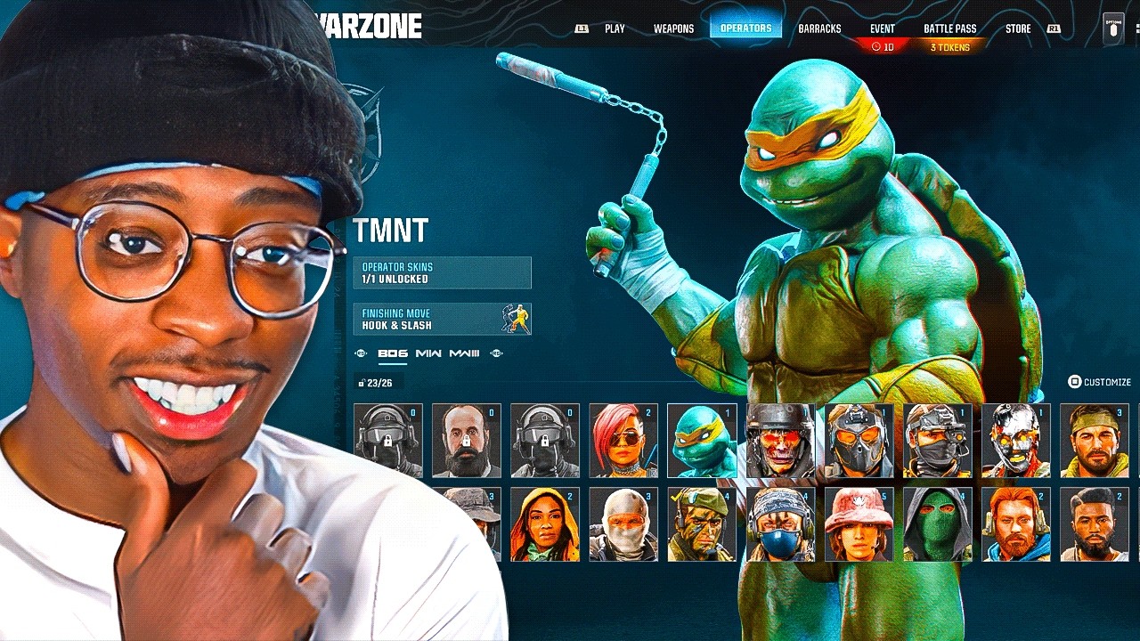 TEENAGE MUTANT NINJA TURTLES x WARZONE is HERE! - YouTube