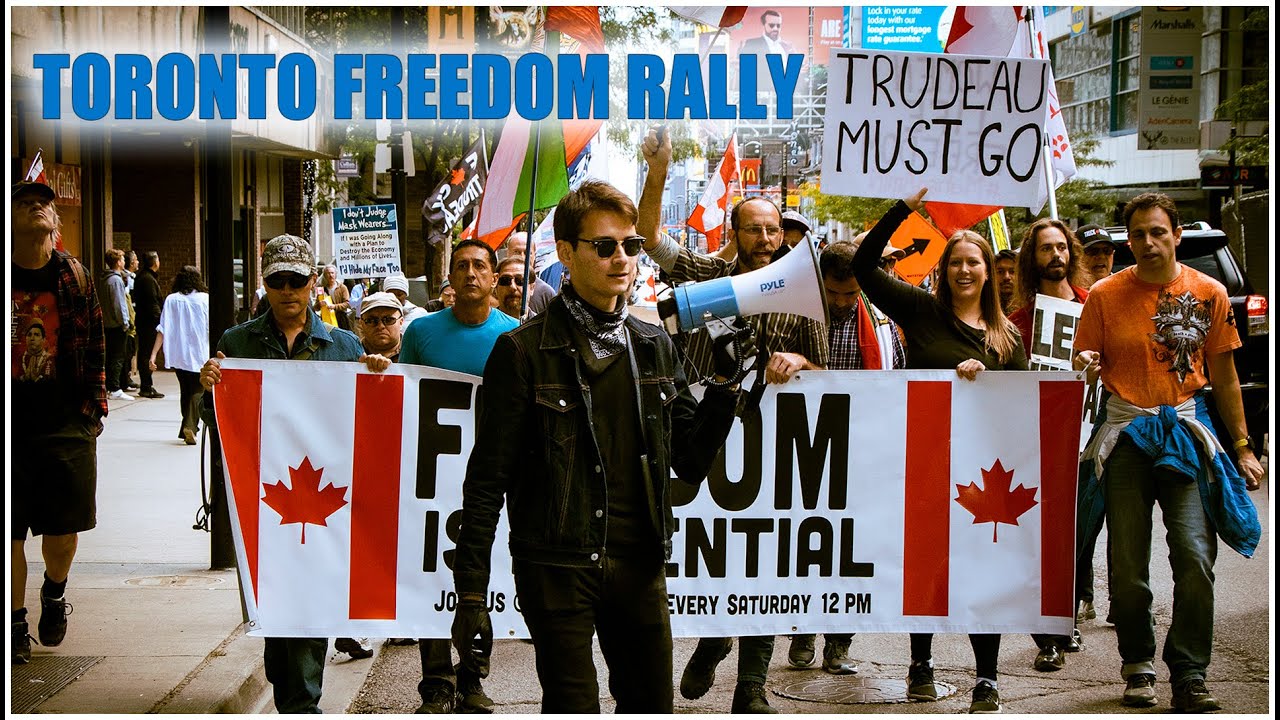 Toronto Freedom Rally - Mahsa Amini & Trudeau Must go - YouTube