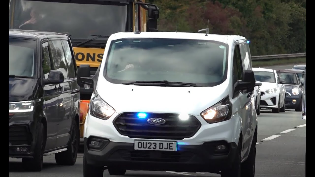 Unmarked BTP Crime Scene Investigation Van responding-British Transport ...