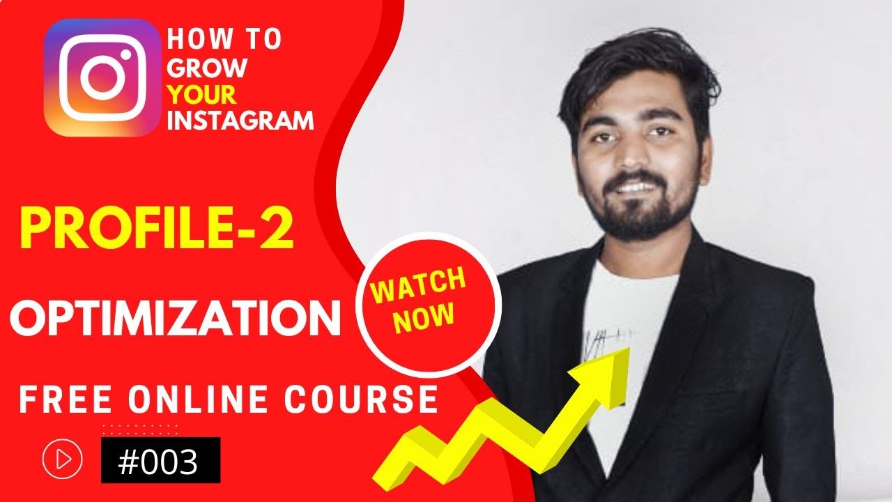 How To Grow Instagram | Profile Optimization | Free Online Course ...