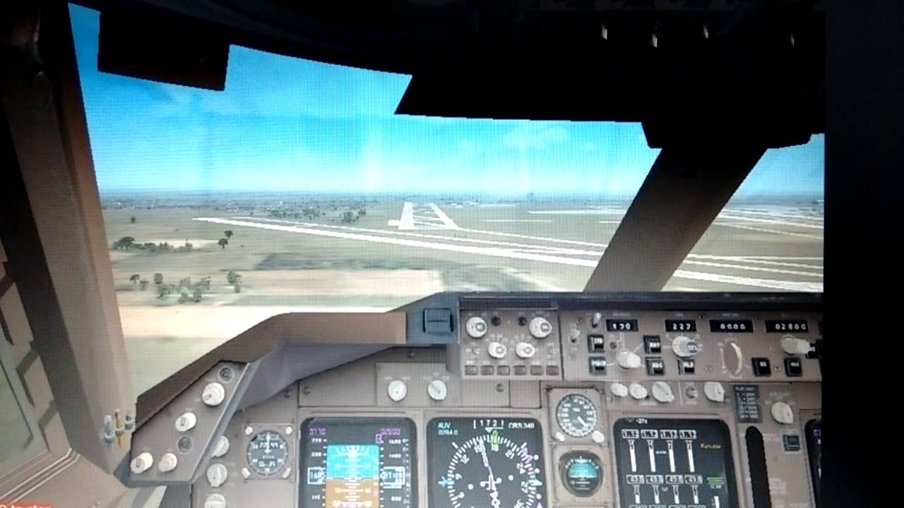 [FSX] Landing Dallas FW. Texas - Boeing 747-400 - YouTube