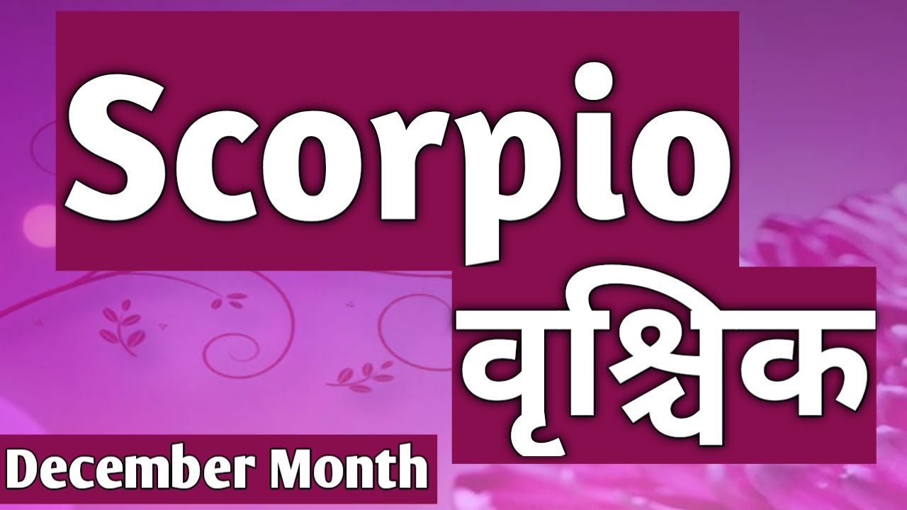 Which Month Is Scorpio
