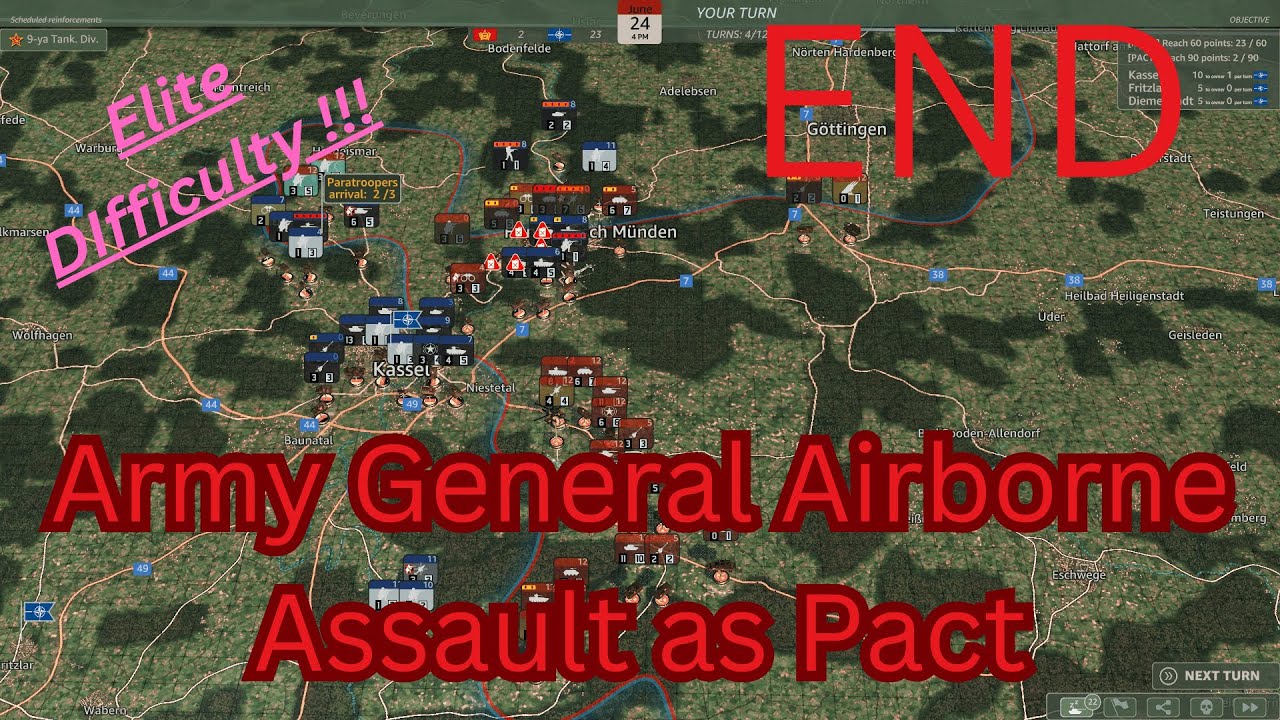 Warno Army General Airborne Assault Playing Pact on Elite | Part 14 | Congrats comrade general ...