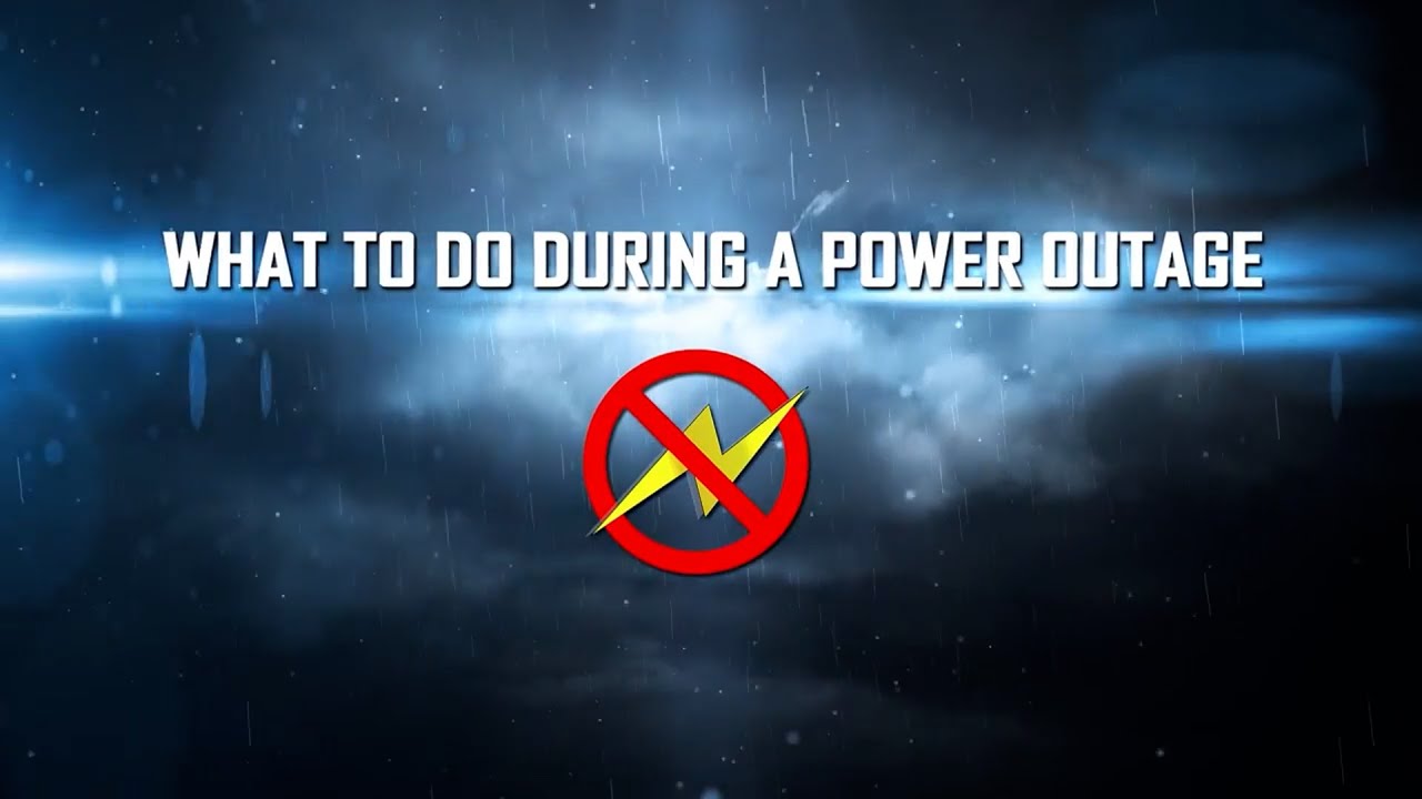 What to do during a power outage - YouTube