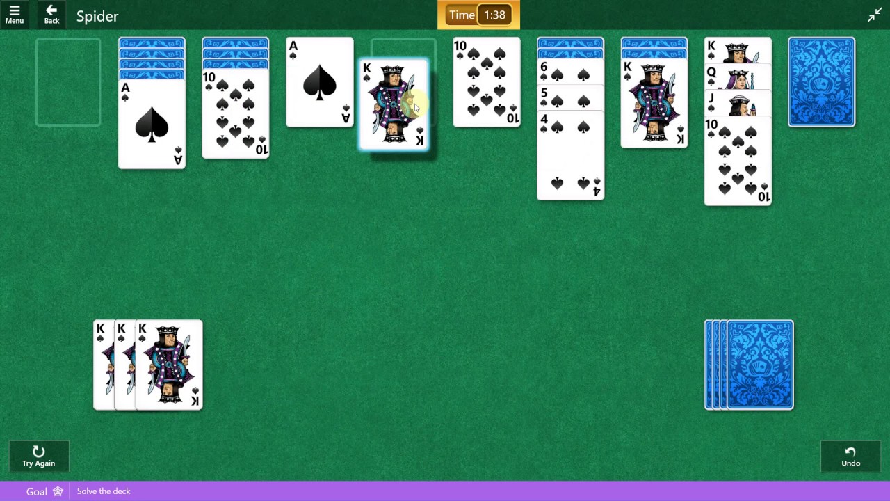 Microsoft spider solitaire collection windows 10 - jopupurchase