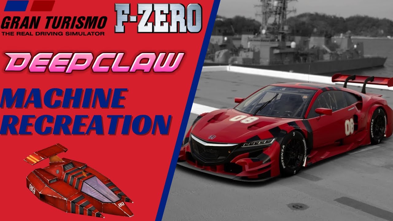 Gran Turismo 7: F-Zero Machine Recreation Deep Claw #fzero # ...