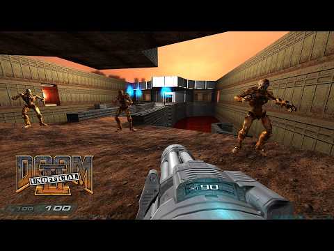 Doom II for DOOM 3 (dhewm3) - MAP03: Gantlet | 4K/60