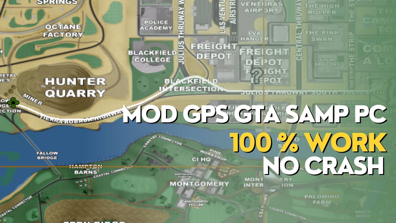 Mod GPS GTA SA MP di PC | 100% WORK - YouTube