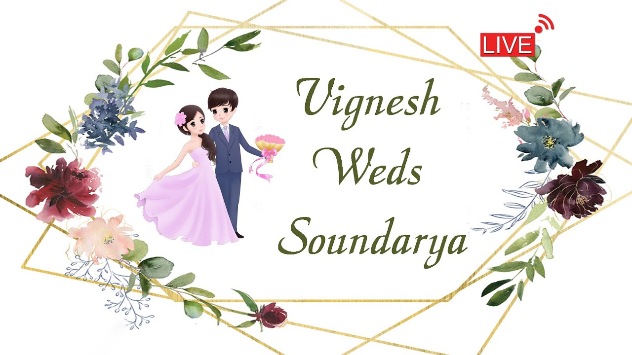 #Souvick Vignesh Weds Soundarya | On Thursday 26th January | @8.30Am ...