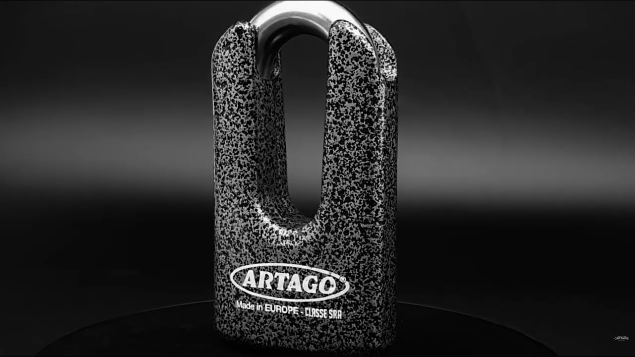 ARTAGO 69T/B Antivol Moto Homologué SRA Bloque Disque Mini U MONOBLOK ...