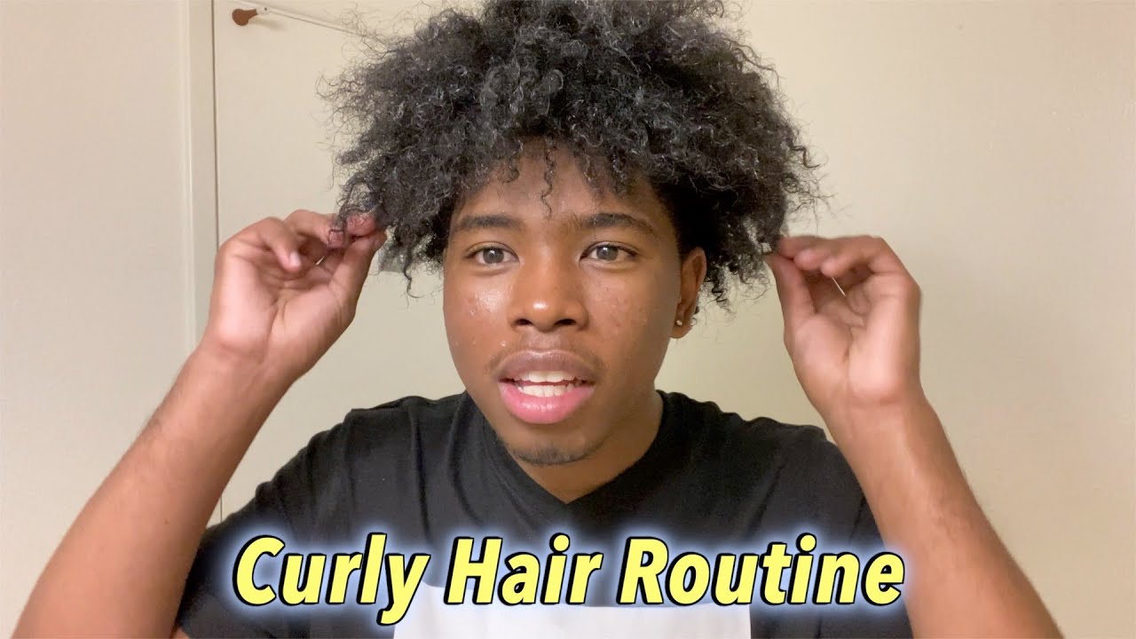 Curly hair routine *100% guaranteed curls* - YouTube