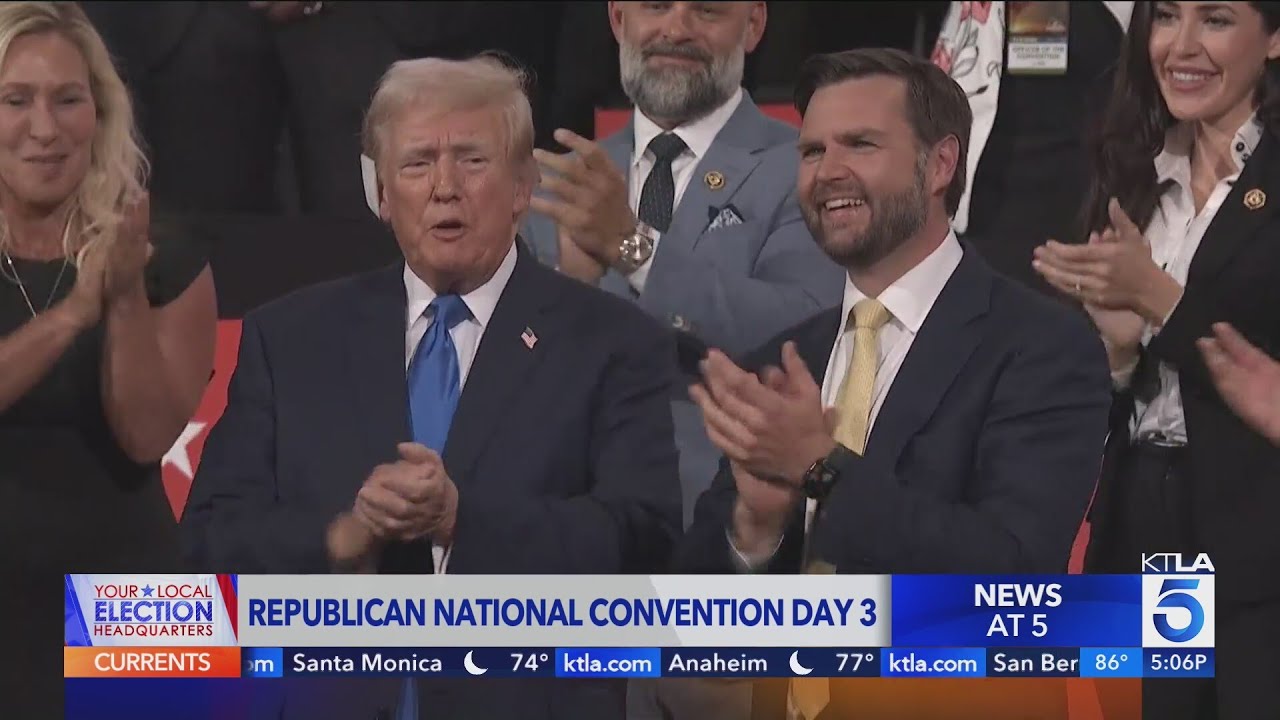 JD Vance addresses Republican National Convention on Day 3 - YouTube