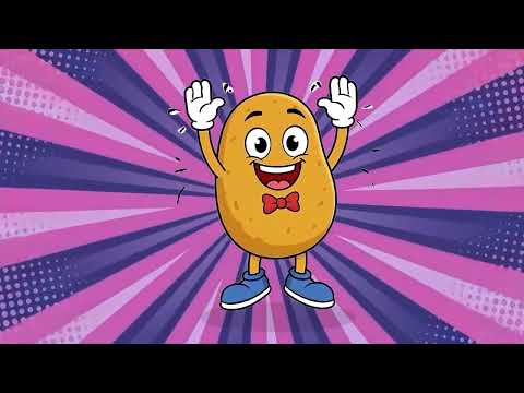 Sevimli Karakterler Patates Adam Eğitici Çocuk Şarkısı 🥔