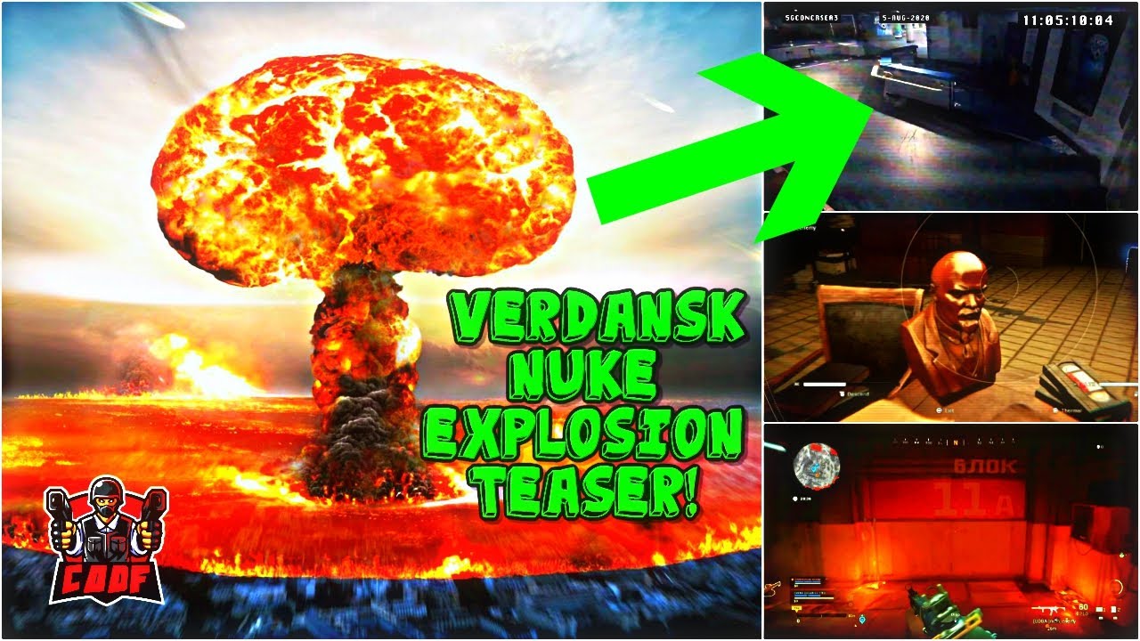 WARZONE SEASON 5 NUKE EXPLOSION TEASER | Warzone Update | Season 5 ...