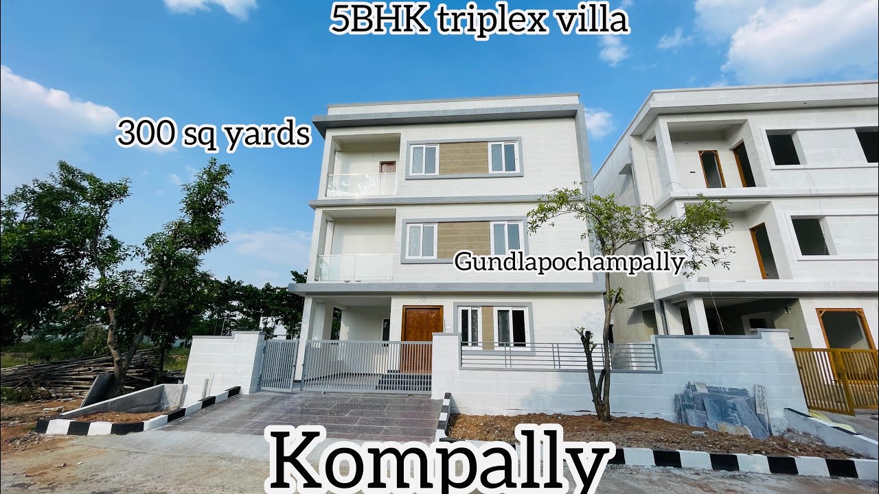 || 5BHK Premium Villa For Sale At Kompally Hyderabad || - YouTube