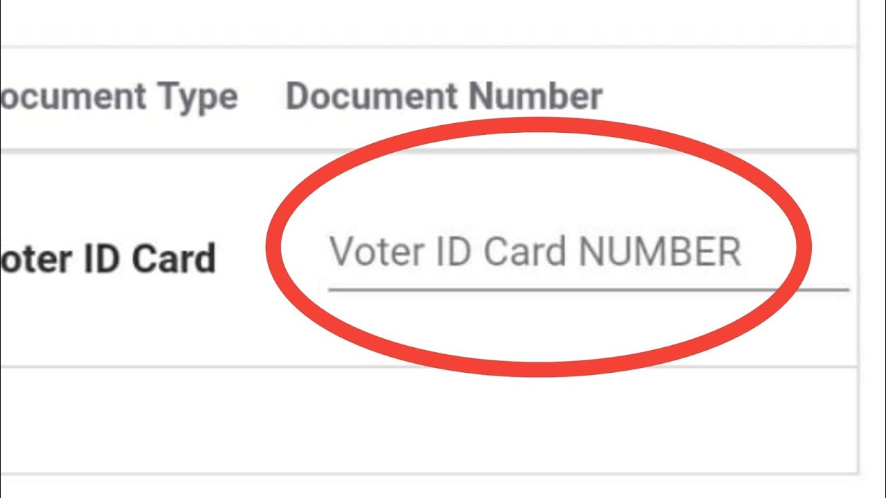 Voter Id Card Number Kya Hota Hai | Voter Id Card Number Meaning | What ...