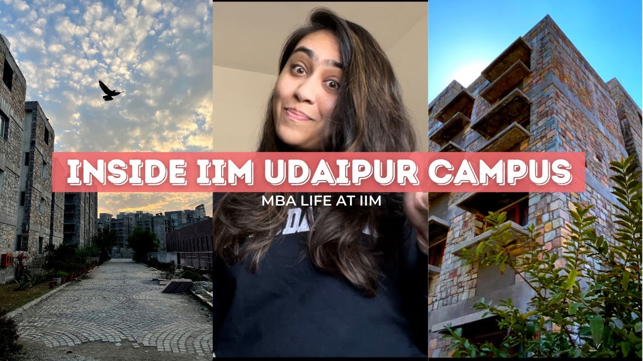 Inside IIM Udaipur campus and elections | MBA Life | IIM Vlog | Mugdha ...
