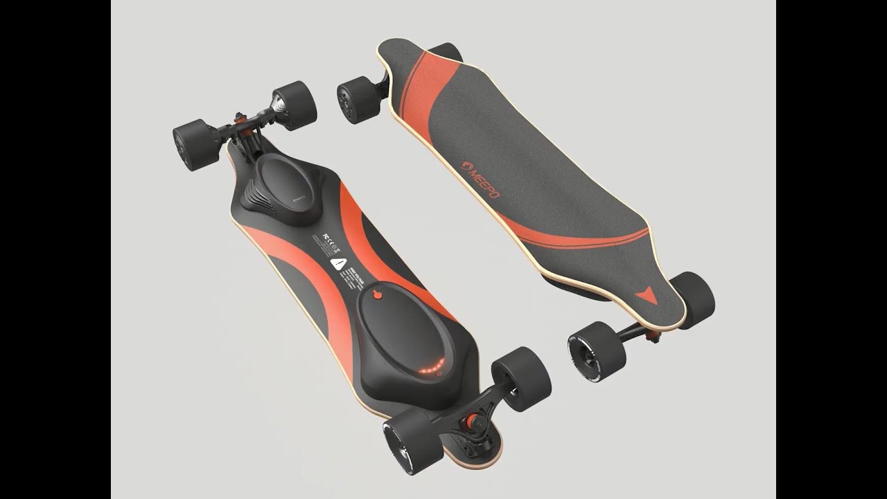 Unboxing Meepo V4 Shuffle und erste Fahrt mit dem Electro Longboard ...