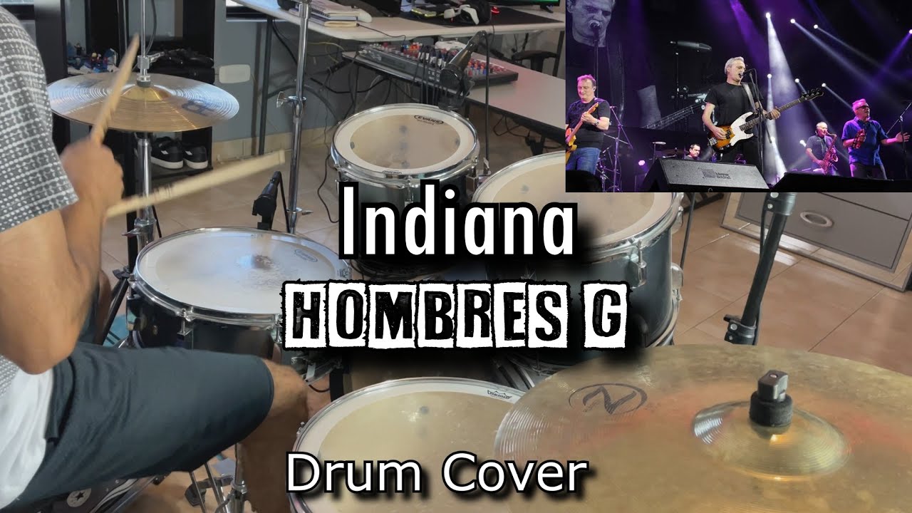 Hombres G - Indiana (ft. Enanitos Verdes) | Drum Cover | Tony zDrums ...