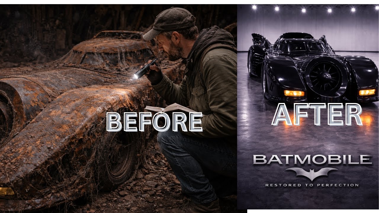 I Found a Rusted 1989 Batmobile Rotting Away… Then Restored It to ...