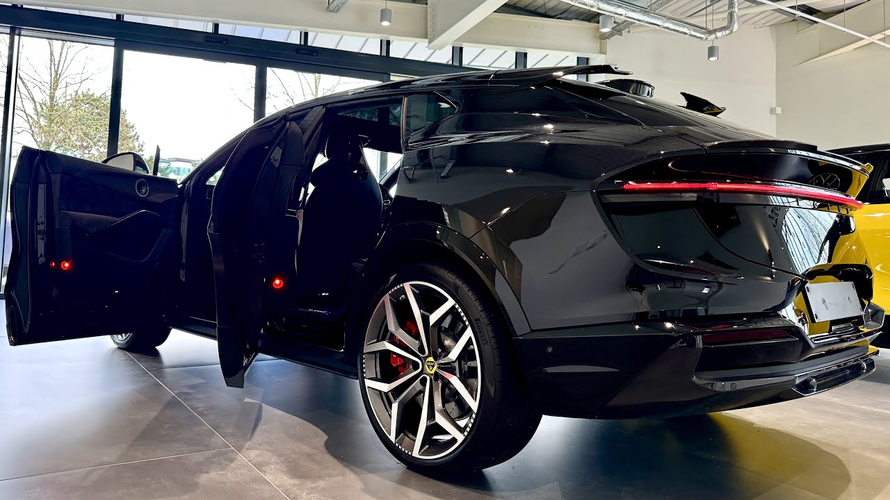 2024 Lotus Eletre Electric Hyper SUV in Stellar Black | Interior and Exterior Review [4K] HDR ...